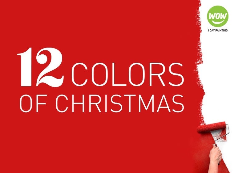 The 12 Colors of Christmas | WOW 1 DAY PAINTING