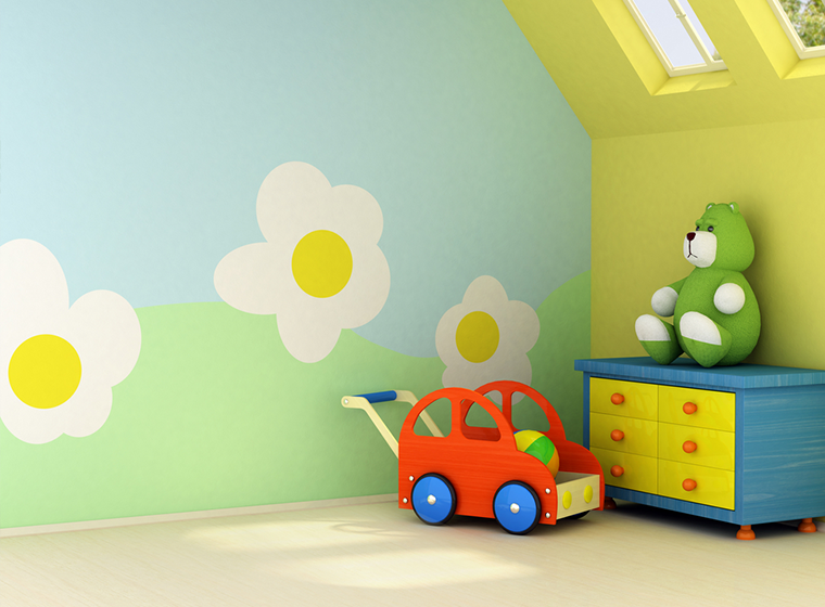 How To Create The Coolest Kids' Room Ever | WOW 1 DAY PAINTING